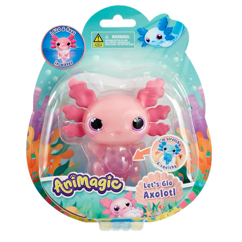 (ของแท้100%) Goliath Animagic Let's Glo Axolotl Pink | Shopee Thailand