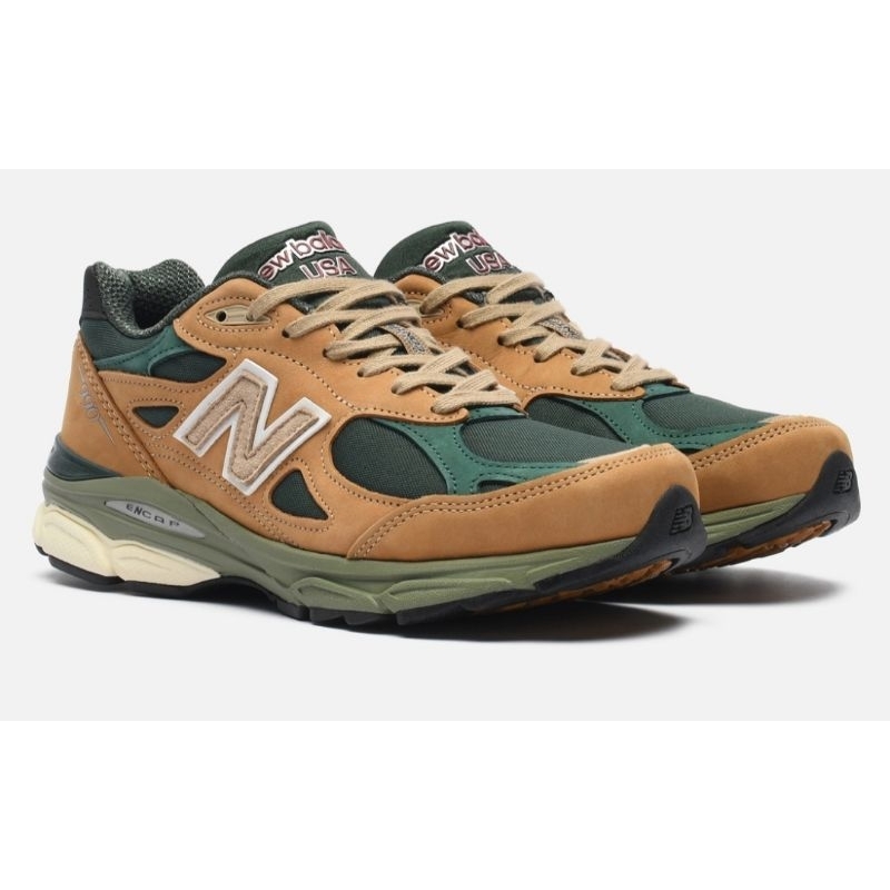 New Balance Teddy Santis x 990v3 Made in USA 'Tan Green' M990WG3 size 10US พร้อมส่งจากไทย🇹🇭🇹🇭🇹🇭 ...