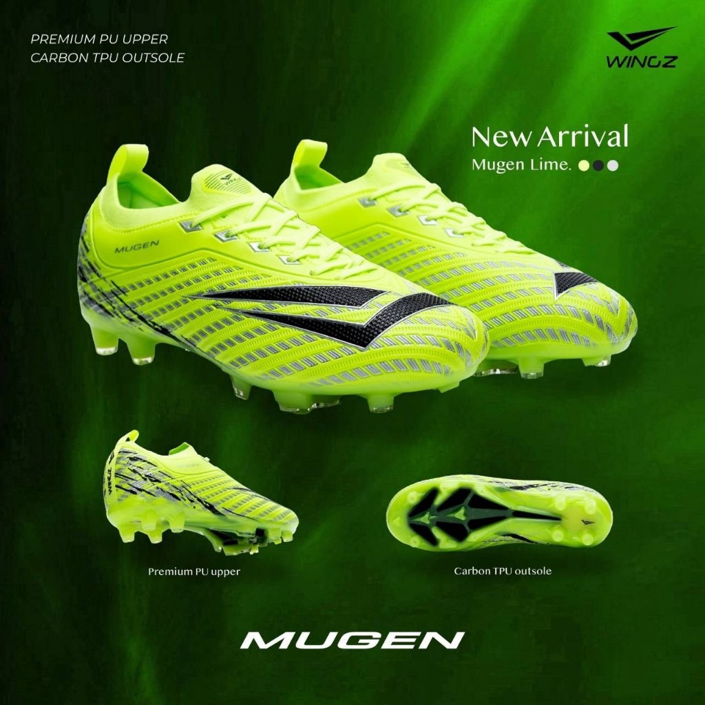 รองเท้าสตั๊ด wingz mugen ( size37-45 ) | Shopee Thailand