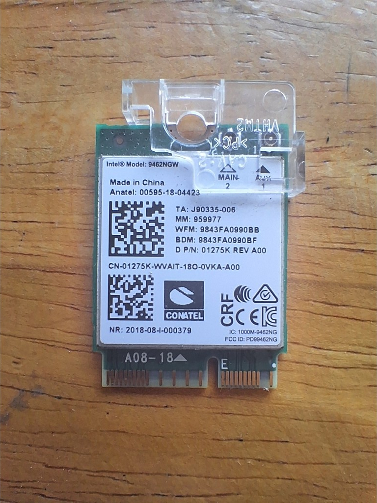 Intel 9462 NGW | มือสอง (M.2: CNVio) | Shopee Thailand