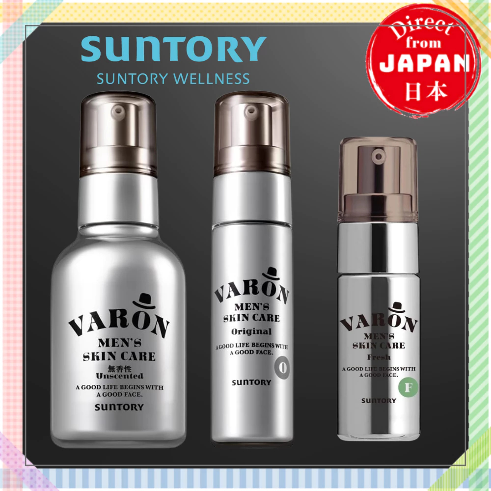 Suntory VARON All-in-one Serum Men's Skin Care (Fresh, 120mL/approx. 2 months' worth)【Direct ...