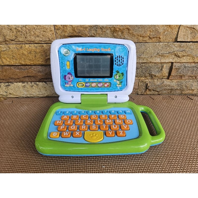 LeapFrog 2-in-1 LeapTop Touch,สีเขียว | Shopee Thailand