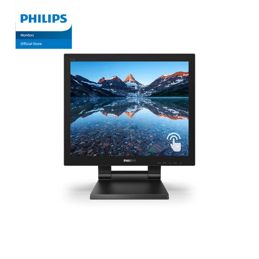 PHILIPS MONITOR(จอมอนิเตอร์) 17" Touch 1280X1024 60Hz 1MS (172B9T/00 ...