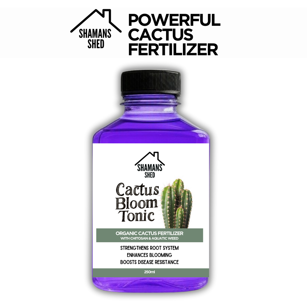 Cactus Bloom Tonic (250ml) - Organic Cactus Fertilizer - All Cacti ...