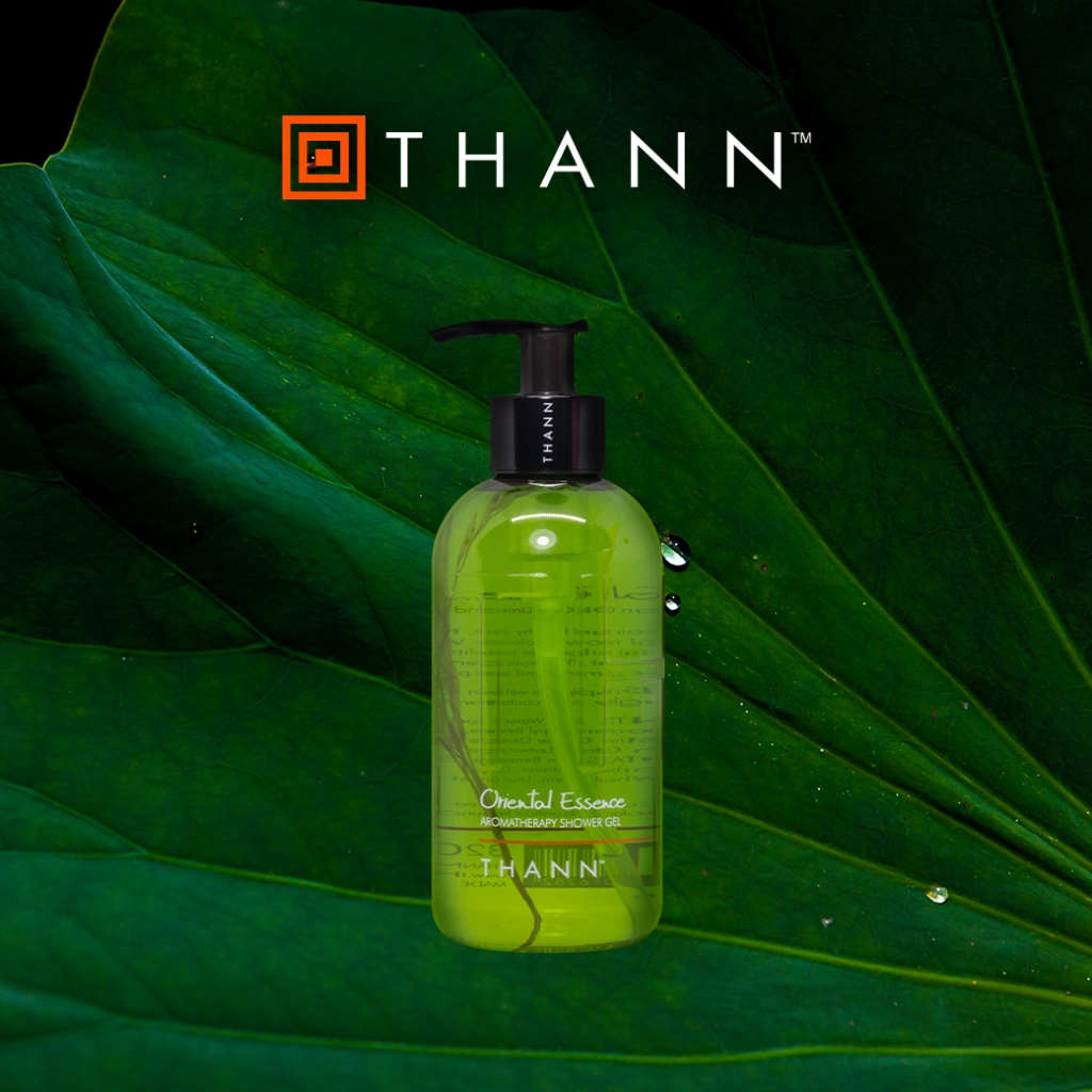 THANN Oriental Essence Aromatherapy Shower Gel 320 ml. ทำความสะอาดผิว พร้อมคืนความชุ่มชื้นและสด ...