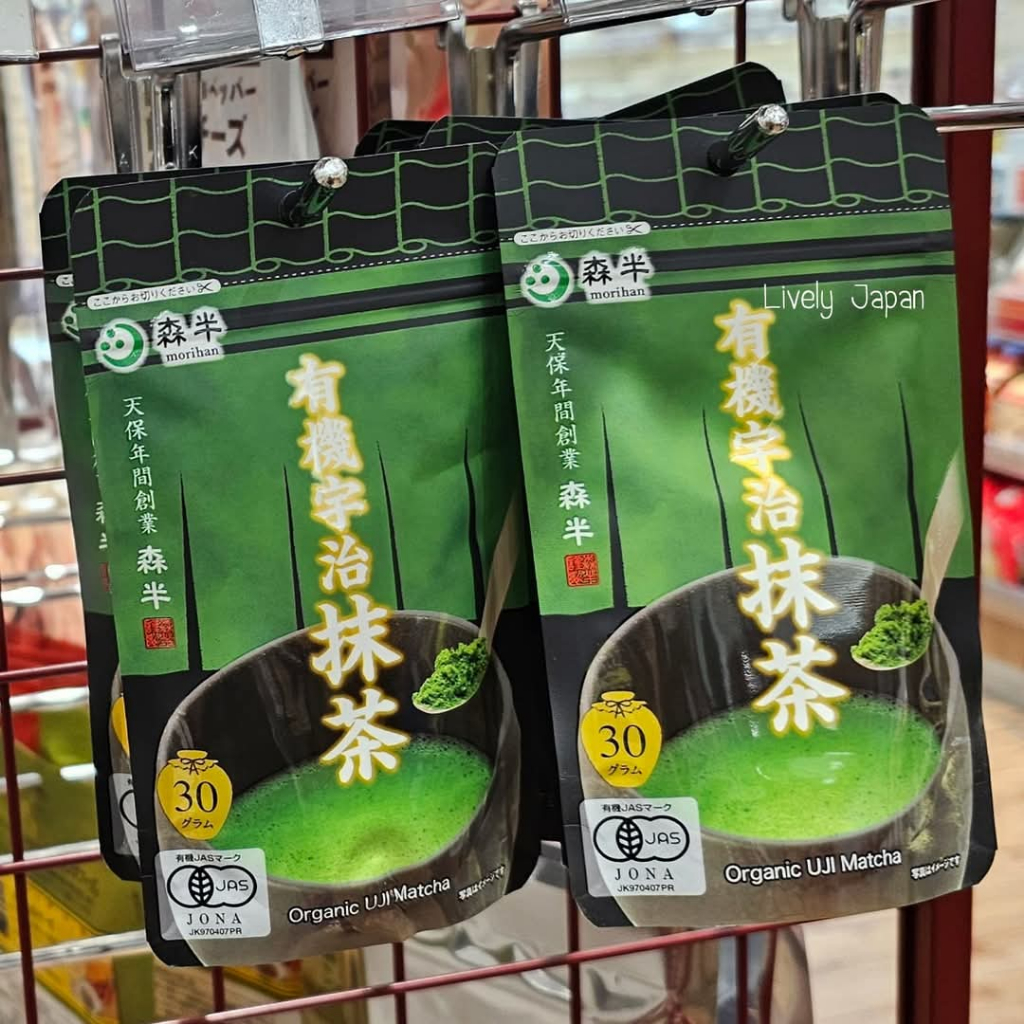 Morihan Organic Uji Matcha Powder 30g นำเข้าจากญี่ปุ่น | Shopee Thailand