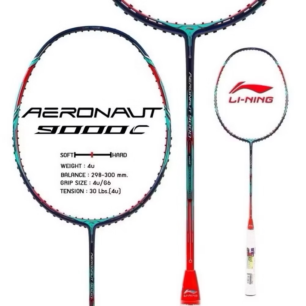 LI-NING ไม้แบดมินตัน รุ่น AERONAUT 9000C (รับประกันจากLining Thailand ...