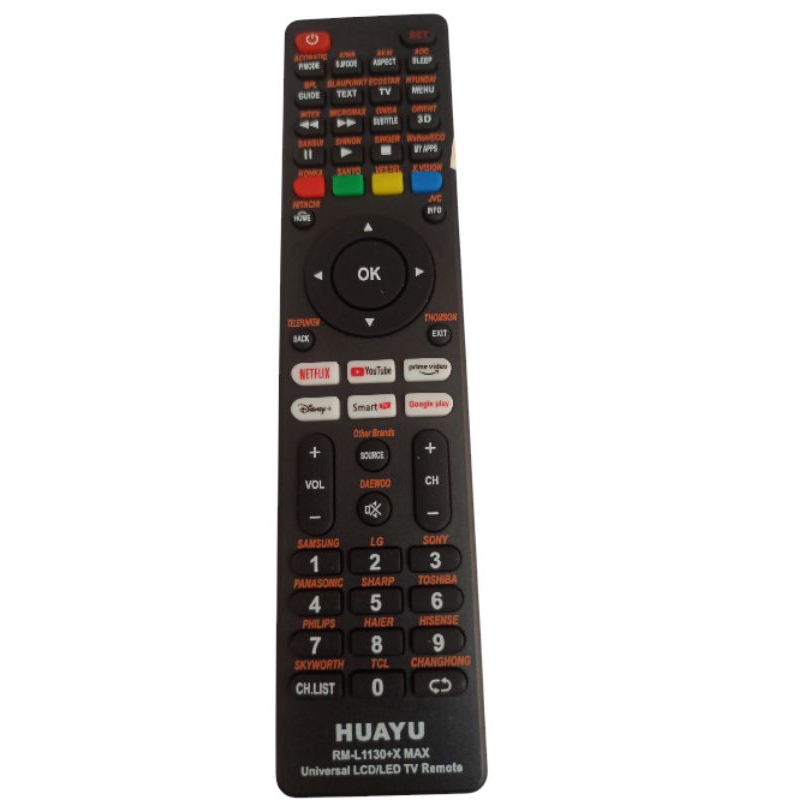 Remote TV Universal รีโมท์ทีวี ใช้งานง่ายและติดตั่งง่ายมีคู่มือติดตั่ง ...