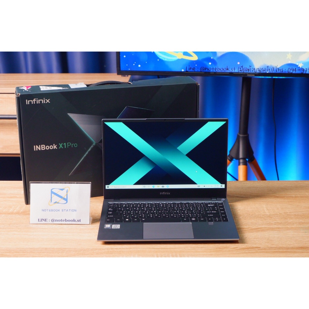 (ของใหม่)Infinix INBOOK X1 PRO i7-1065G7 ram16 ssd512 คีย์บอร์ดไฟ จอ14 ...