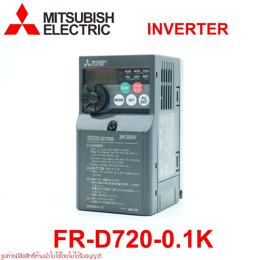 FR-D720-0.1K MITSUBISHI FR-D720-0.1K INVERTER MITSUBISHI อินเวอร์เตอร์ FR-D720-0.1K INVERTER FR ...