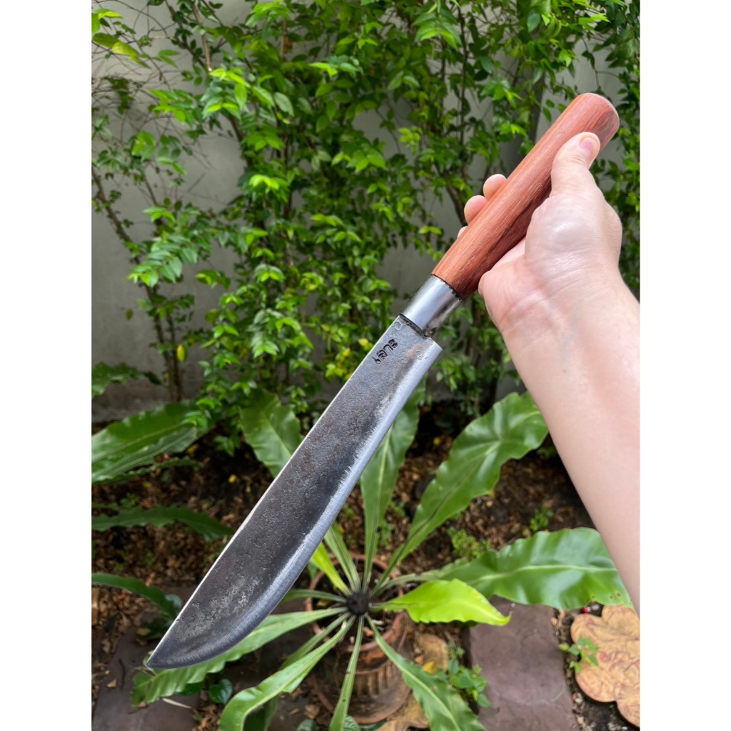 มีดมาเชเต้ Machete มีดเหน็บ E-nep มีดแคมป์ Camp มีดสนาม ใบ 10.5” เหล็กแหนบจิ๊บ ตีร้อนชุบแข็ง ผิว ...