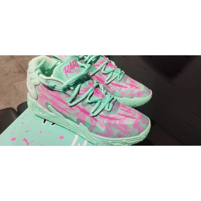 Puma MB.03 Miami รองเท้าบาส พูม่า MB03 Lamelo Ball ของแท้ มือ1 ป้ายห้อย ...