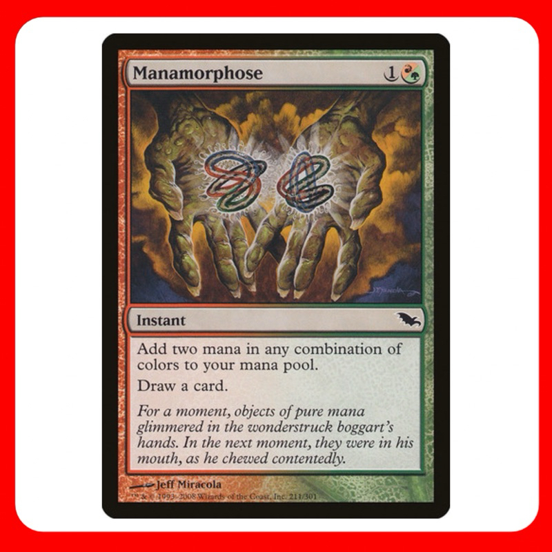 [MTG] Manamorphose [SHM] [MULTI] [COMMON] [NORMAL] [ENG] (การ์ดเมจิค ...
