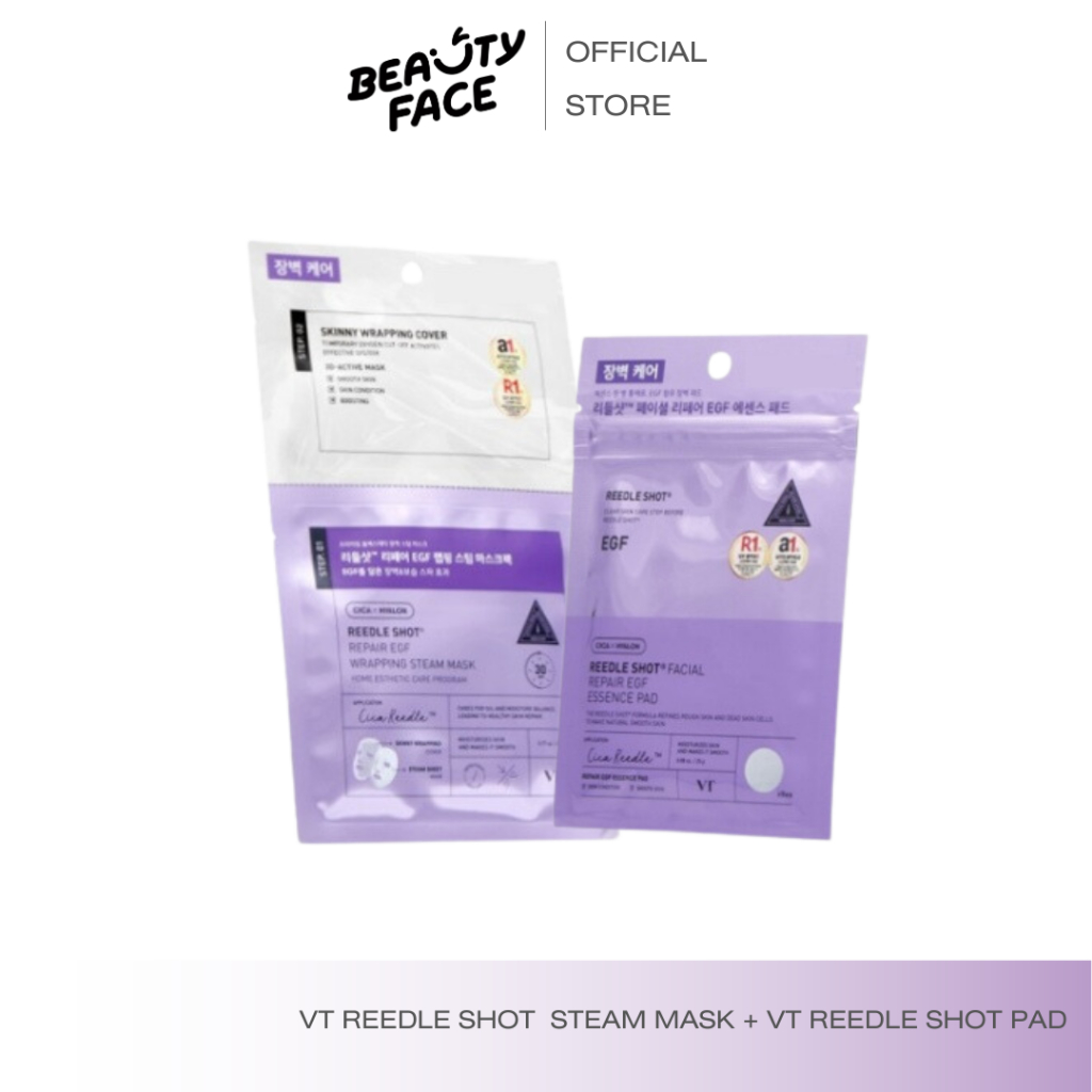 Promotion VT Reedle Shot Facial Essence toner pad โทนเนอร์แพดเกาหลี ...