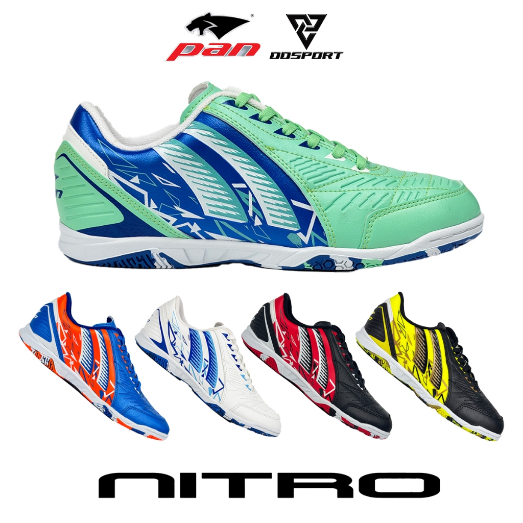 PAN PF-14NA / PF-14NB NITRO รองเท้าฟุตซอลแพน ไนโตร รุ่นใหม่ 2024 ไซส์ ...