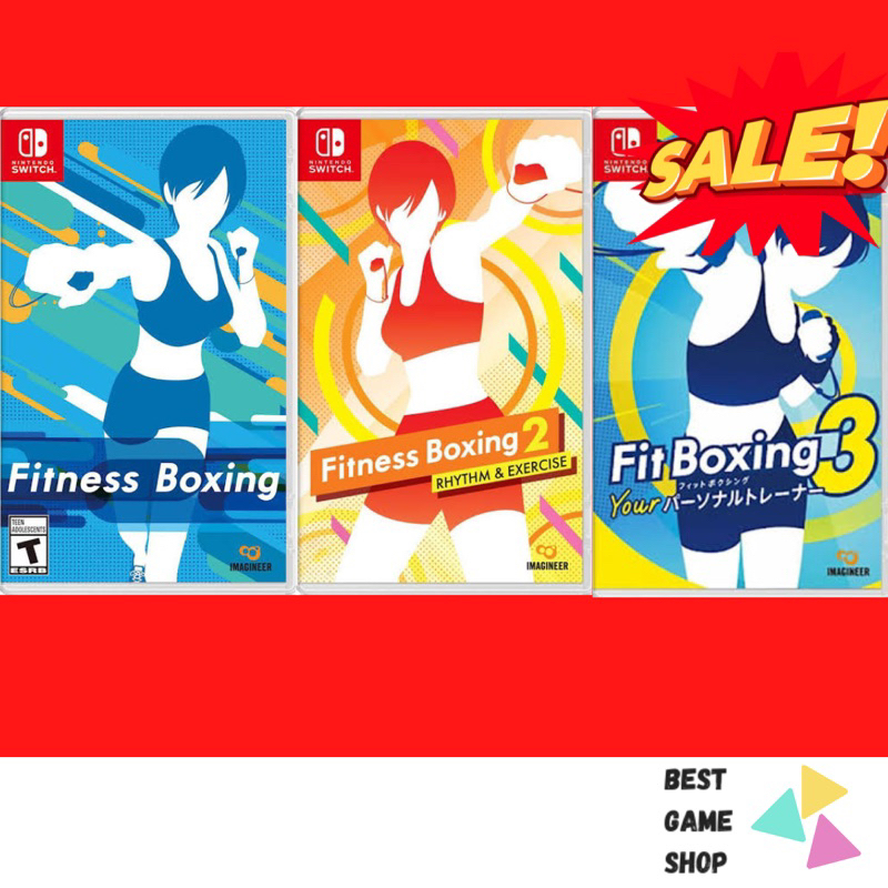 Fitness Boxing 3 Nintendo Switch Fitness Boxing Nintendo Switch Fitness ...