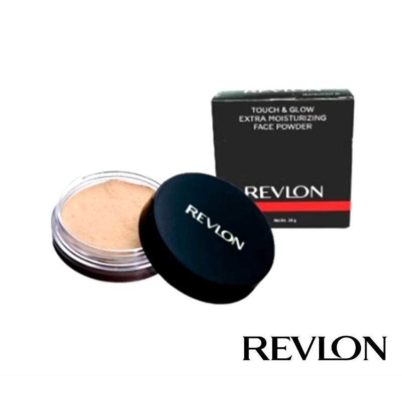 REVLON Touch & Glow Extra Moisturizing Loose Powder 24g เรฟลอน แป้งฝุ่น ...
