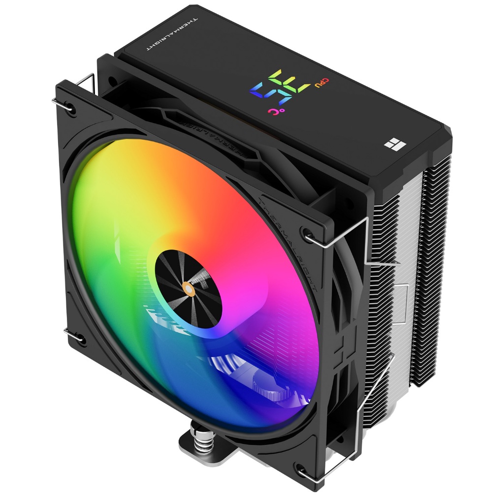 CPU AIR COOLER (พัดลมซีพียู) THERMALRIGHT ASSASSIN X 120 R DIGITAL ARGB (BLACK) (ประกัน 3 ปี ...