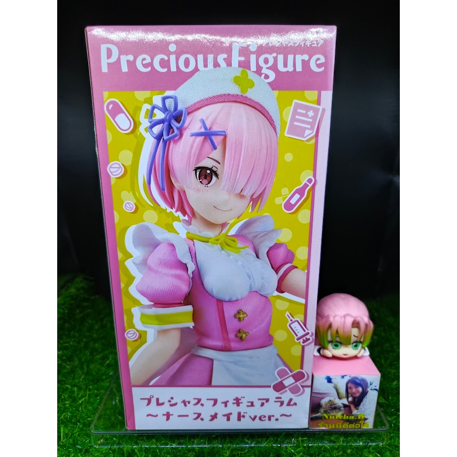 (ของแท้) รี ซีโร่ แรม ชุดพยาบาล Re: Zero Taito Precious Figure - Ram ...