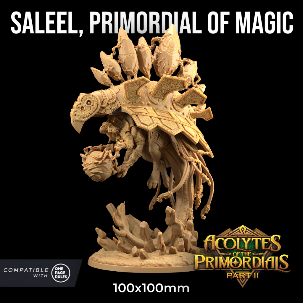 [Acolytes of The Primordials II] - Saleel Primordial of Magic - โมเดล ...