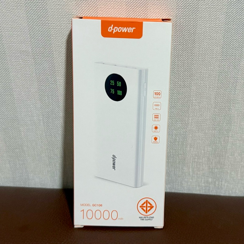 พาวเวอร์แบงค์ D-POWER POWER BANK MODEL GC106 | Shopee Thailand