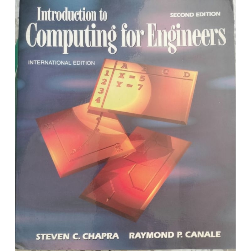 Introduction to Computing for Engineers Stephen C. Chapra หนังสือภาษาอังกฤษ หนังสือเรียน ...