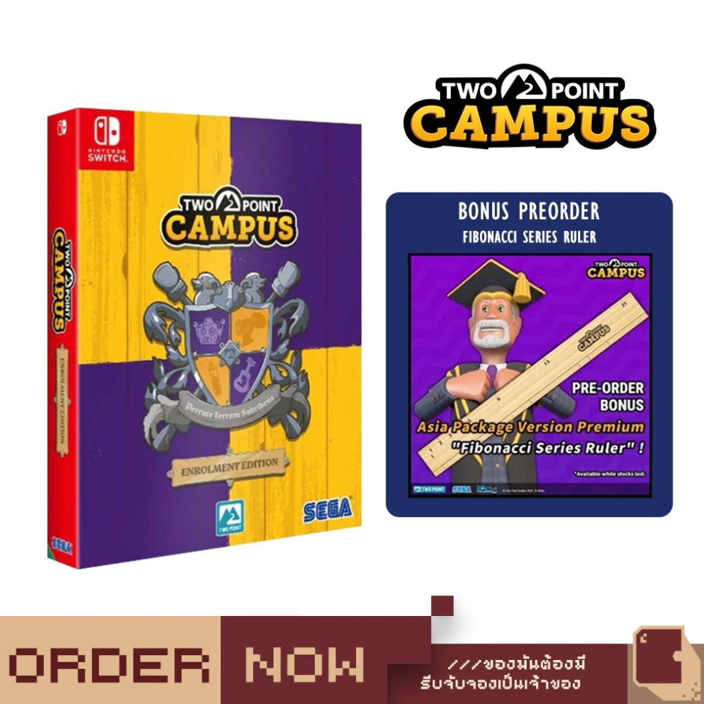 Nintendo Switch™ Two Point Campus [Enrolment Edition] [bY ClaSsIC GaME] | Shopee Thailand