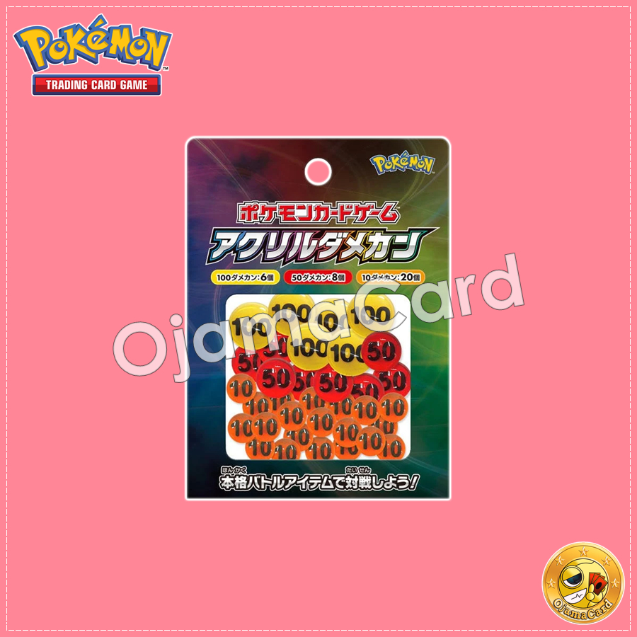 Pokémon Official Damage Counter — V1「2019」| เม็ดนับดาเมจ/ตัวนับดาเมจของ ...