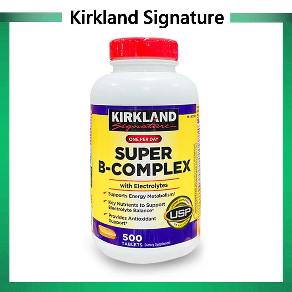 (Exp.09/2026)Kirkland Signature Super B-Complex with Electrolytes 500 ...