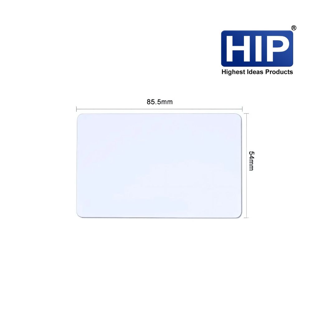 บัตรคีย์การ์ด บัตร RFID 13.56MHz HIP RFID Card 1K หนา 0.8 mm. ความถี่ ...