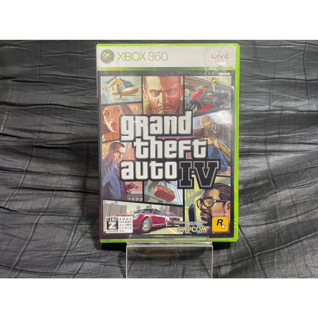 แผ่นเกมส์ XBOX 360 Game : Grand Theft Auto IV : XBOX 360 NTSC J ...