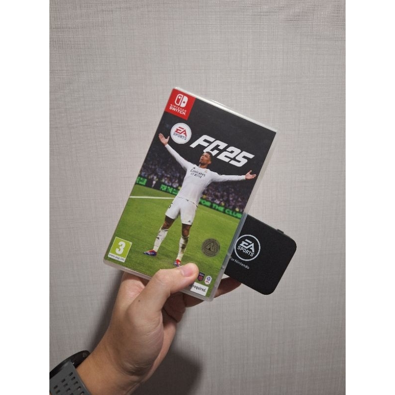 แผ่นเกมส์Nintendoswitch - EA FC25 + Thumb Grip & Case (แผ่นมือ2สภาพสวย ...