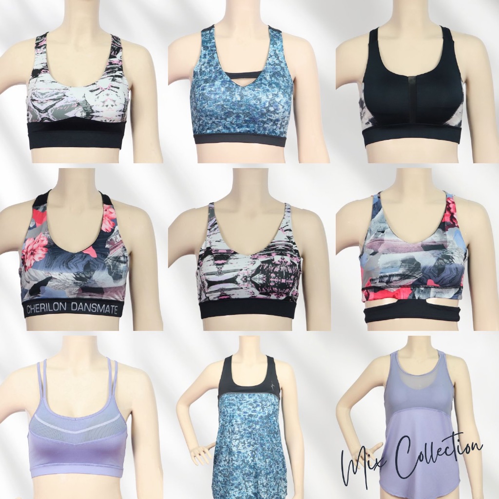 Cherilon DansMate FlexiFit Active Bra เชอรีล่อน สปอร์ตบรา ชุดออกกำลังกาย ชุดฟิตเนส คละแบบ MPN ...