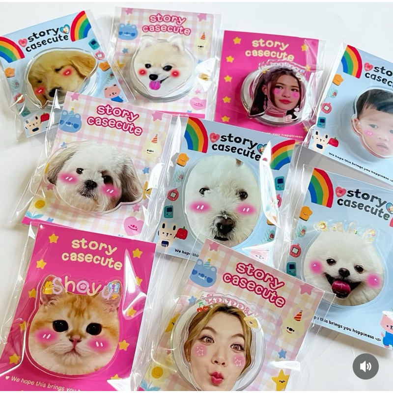 Griptok acrylic ตัวจับมือถือ ส่งรูปมาทำได้ | Shopee Thailand