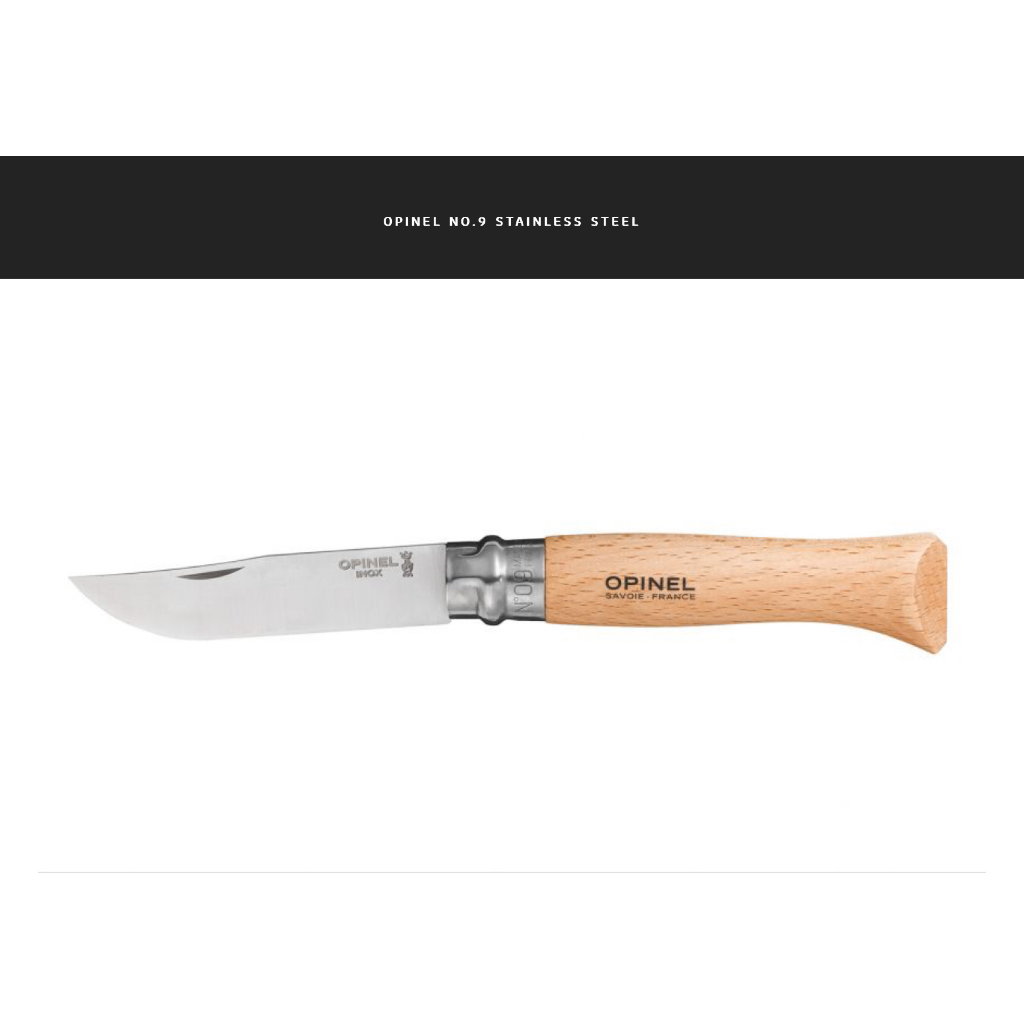 OPINEL NO.9 STAINLESS STEEL | Shopee Thailand