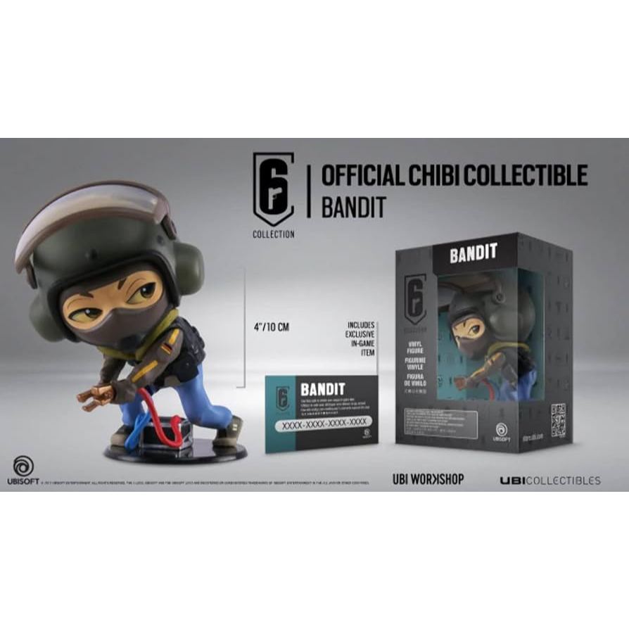 CHIBI FIGURE - SIX COLLECTIOIN BANDIT (WITH ITEM CODE) | Shopee Thailand