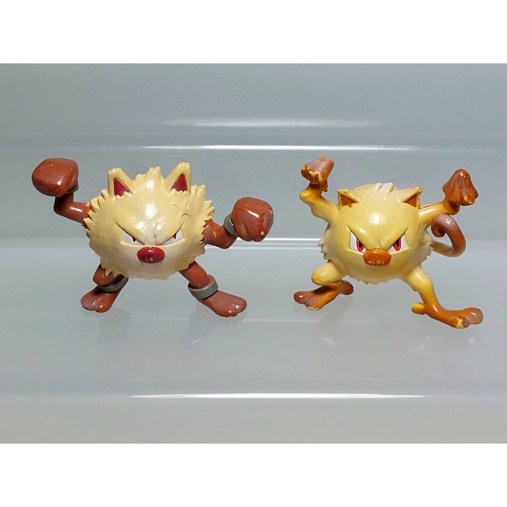 [ของแท้] [มือสอง] Pokemon Monster Collection Primeape Mankey Figure ...