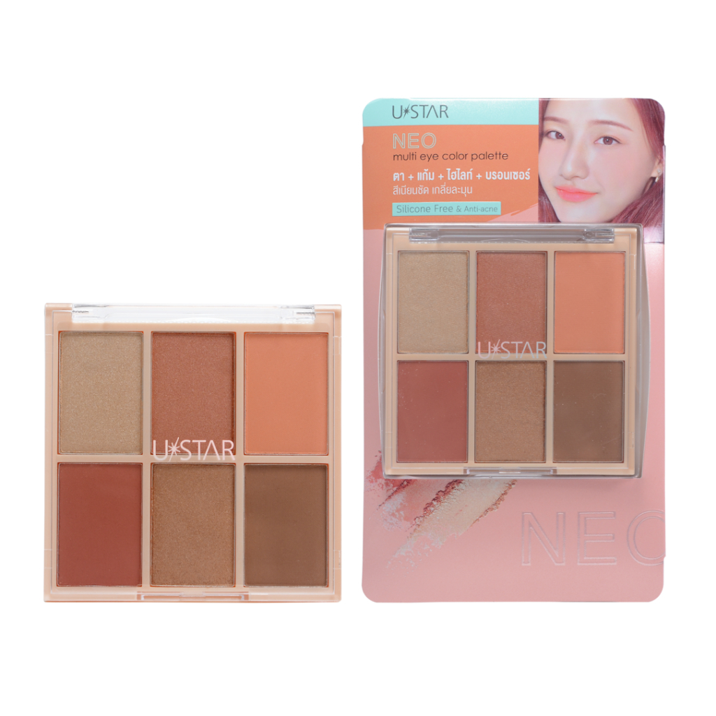 USTAR Neo Multi Eye Color Palette ยูสตาร์นีโอ มัลติอาย คัลเลอร์ พาเลท ...