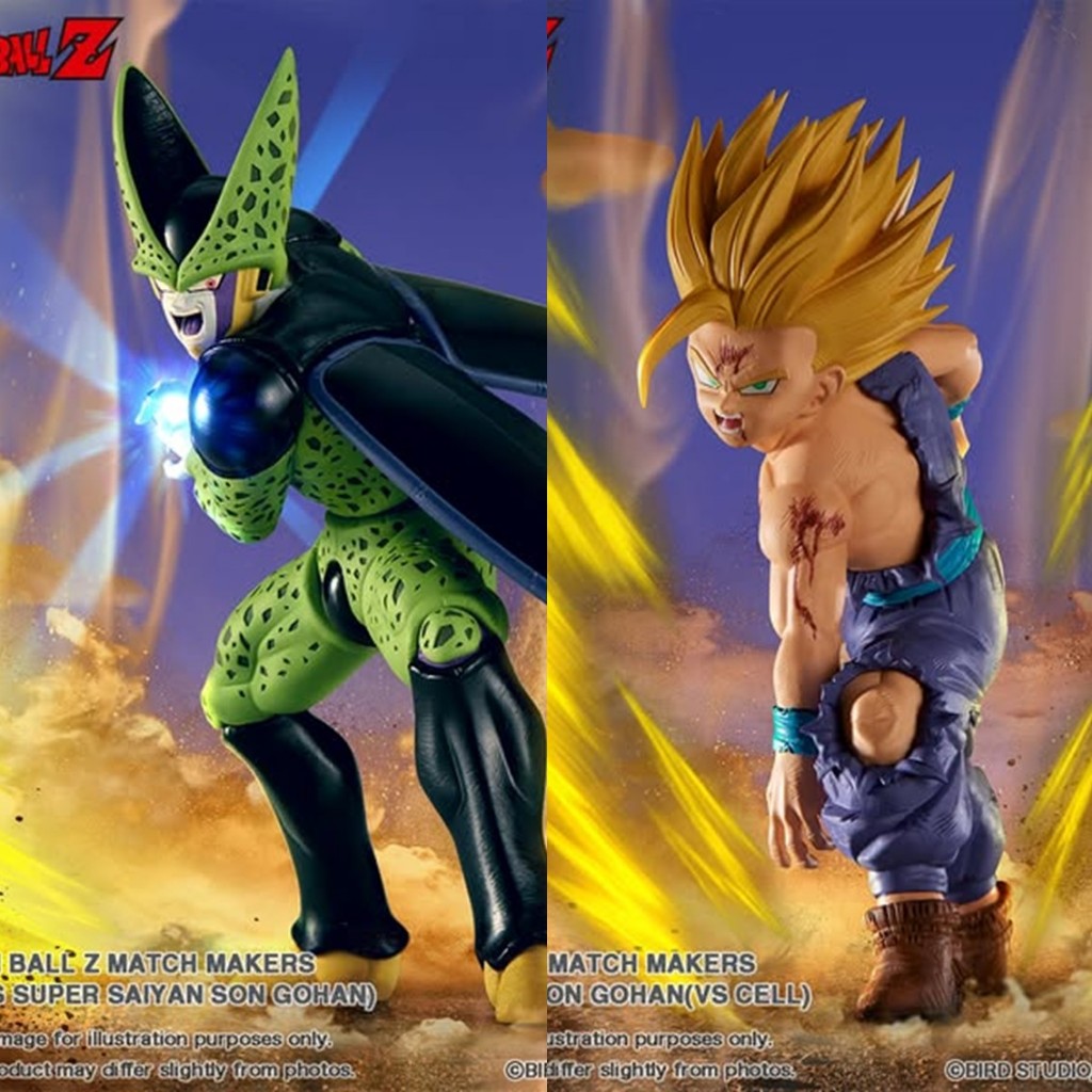 [ของแท้][เซ็ตคู่] Bandai Banpresto Dragon Ball Z Match Makers Son Gohan ...