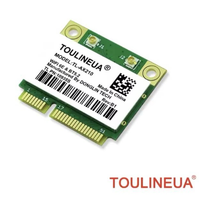 TL-AX210 AX210 WIFI 6E BT5.2 / Mini PCIe / card wifi | Shopee Thailand
