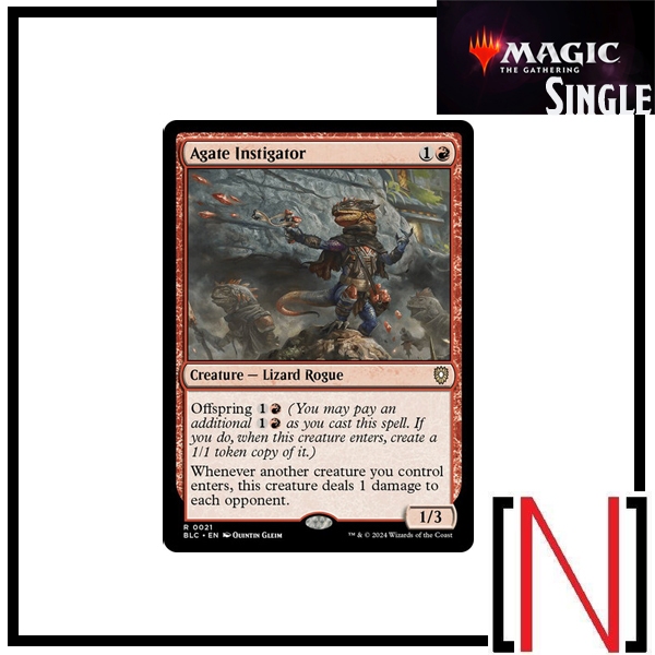 [MTG][Single][BLC] Agate Instigator ระดับ Rare [ภาษาอังกฤษ] | Shopee ...