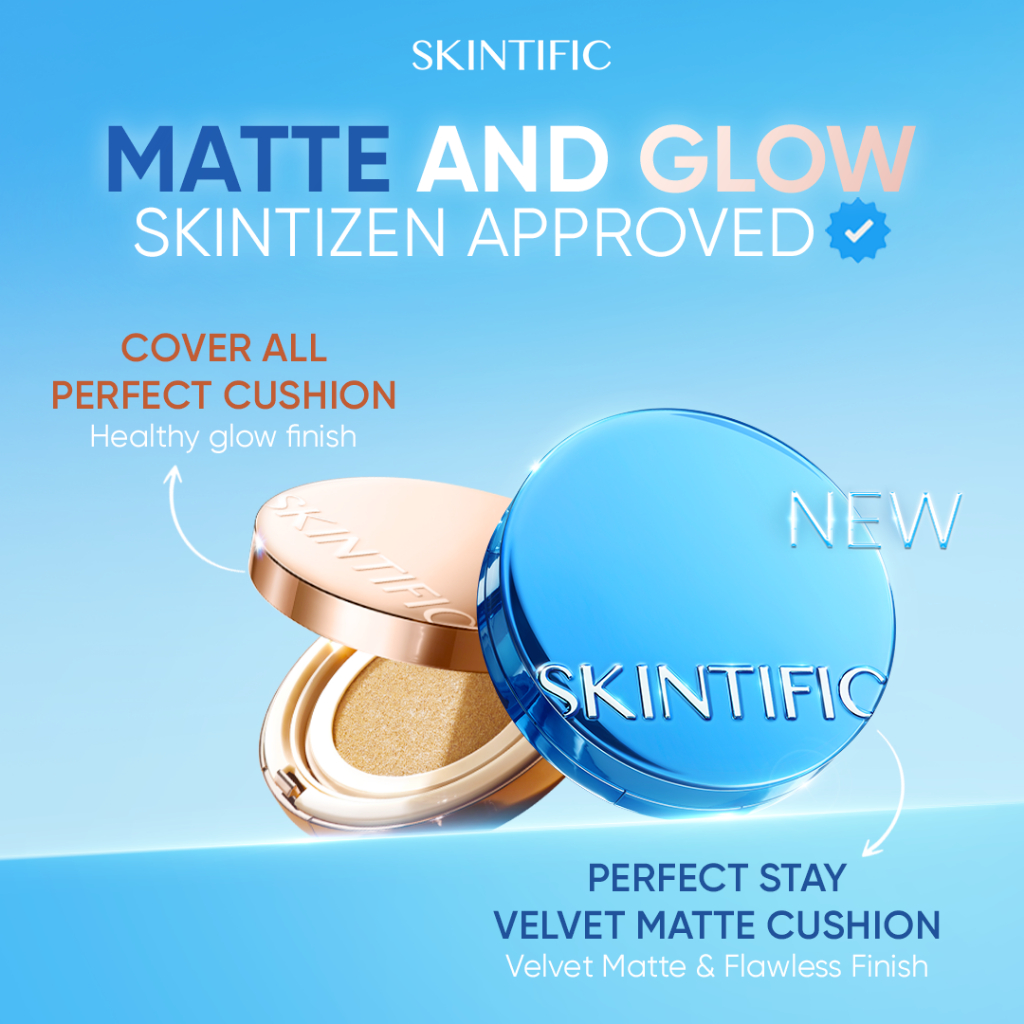 【100% Authentic】คุชชั่น SKINTIFIC Cushion ปกปิดดี คุมมันตลอดวัน ปกปิดดี ...