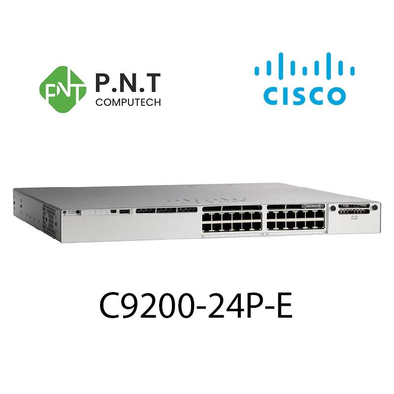 Cisco Catalyst 9200L 24-port data, 4 x 1G, Network Essentials Switch ...