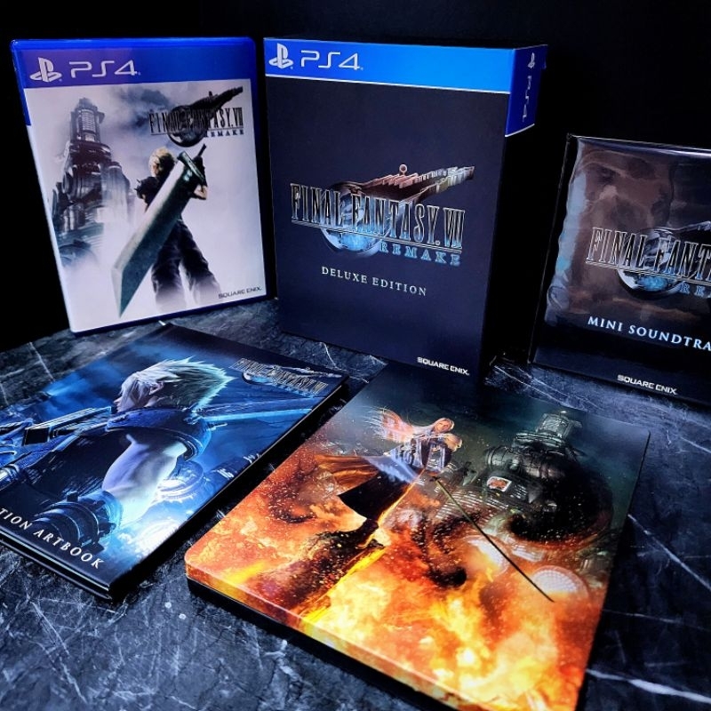 final fantasy 7 remake deluxe edition ps4(โซน3) มือสองสภาพสะสม | Shopee Thailand