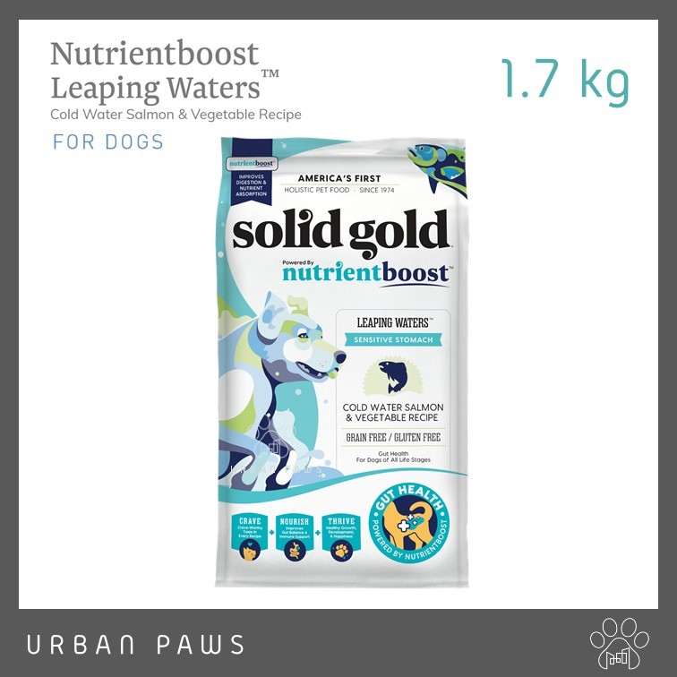 อาหารสุนัข Solid Gold - Nutrient boost Leaping Waters สูตรปลาแซลมอนและผัก ขนาด 1.7 kg. | Shopee ...