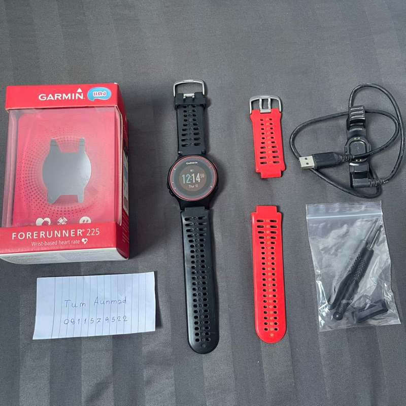 Garmin forerunner 225 อุปกรณ์ครบกล่อง | Shopee Thailand