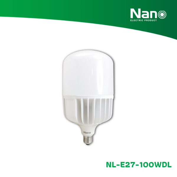 NANO LED T-Bulb หลอดประหยัดไฟแอลอีดี ขั้ว E27 100W (1ชิ้น/กล่อง) รุ่น ...