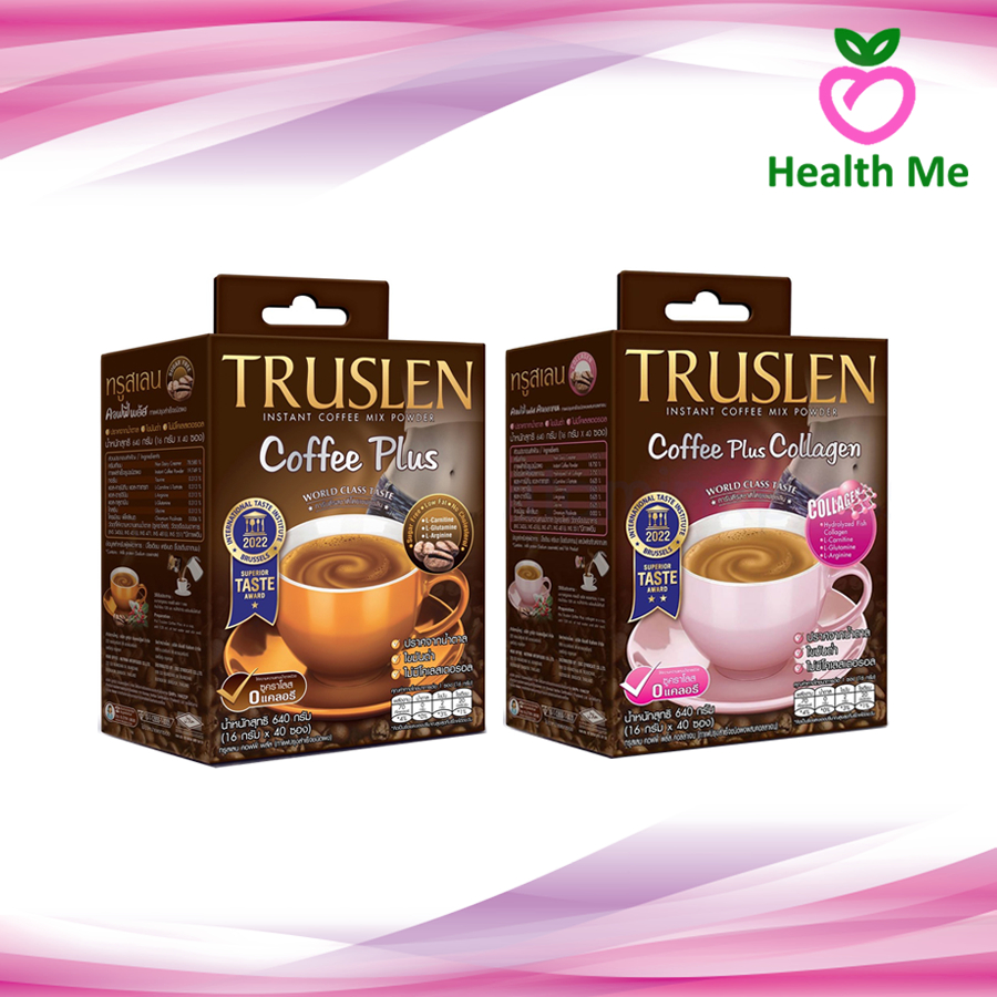 Truslen Coffee plus / Collagen - ทรูสเลน คอฟฟี่ พลัส / คอฟฟี่ คอลลาเจน ...