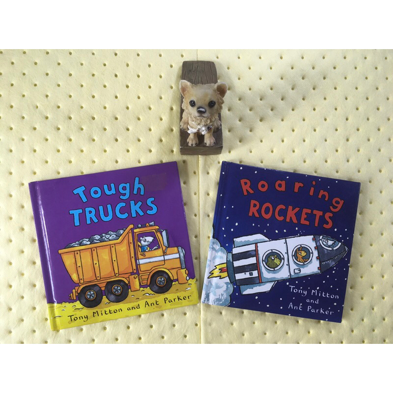 Roaring Rockets , Tough Trucks By Tony Mitton หนังสือภาษาอังกฤษ (มือสอง ...