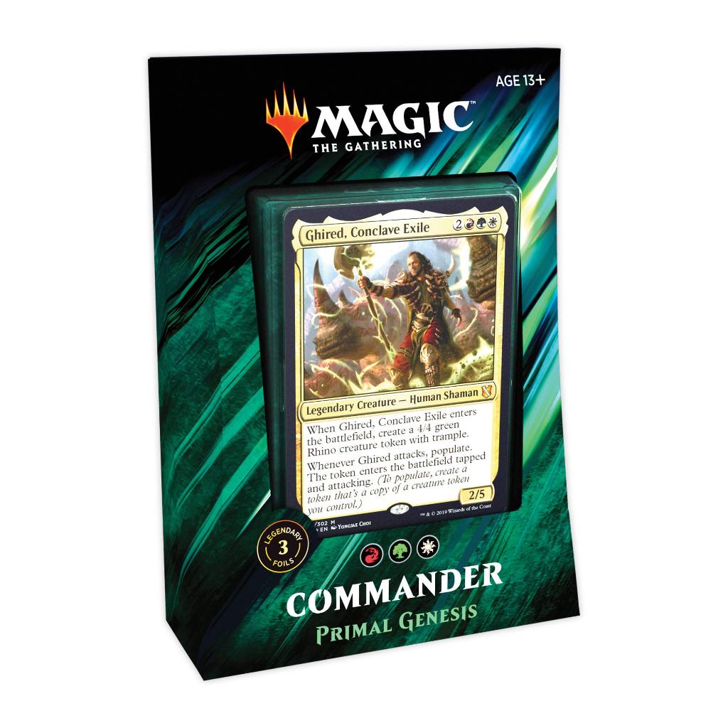 [YTG] MTG - Commander 2019 - Primal Genesis | Shopee Thailand